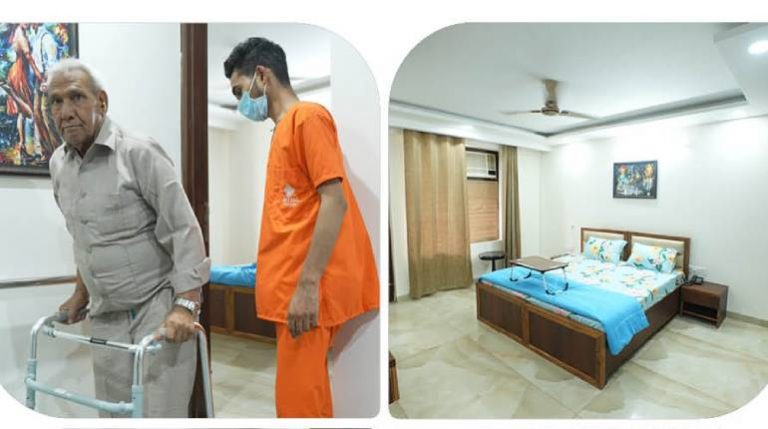 Elderly Patient Recovery From Post Surgery Rehab Care Seniors